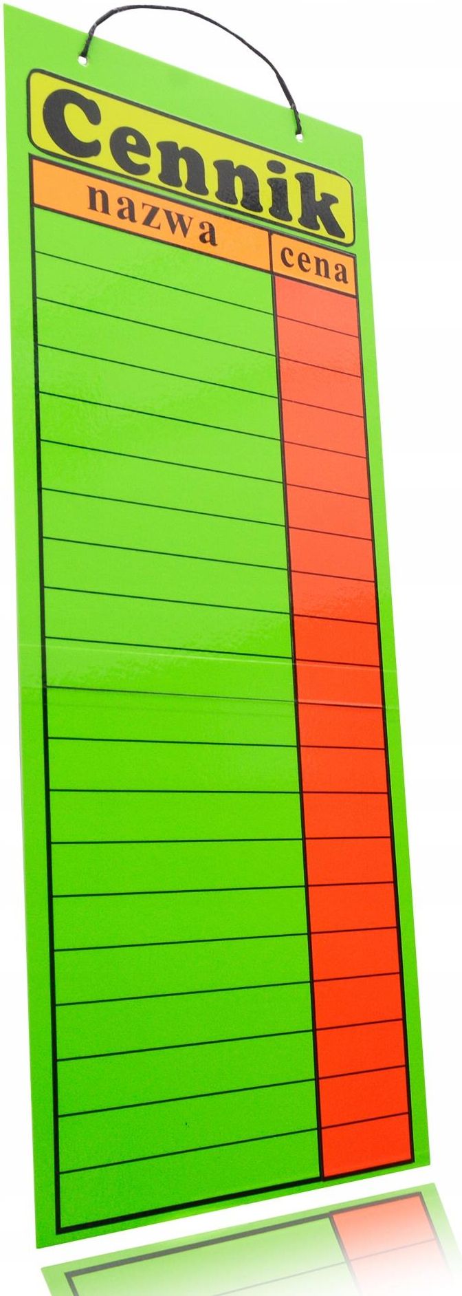 Montip Tablica Tabliczka Laminowana Cennik A4X2 - Ceny i opinie - Ceneo.pl