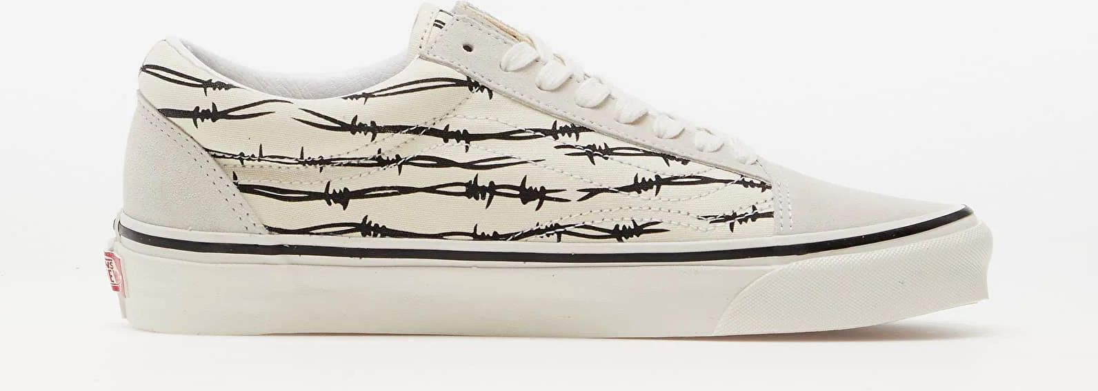 Vans Old Skool 36 Dx (Anaheim Factory) White/ Black/ Black Barbed Wire ...