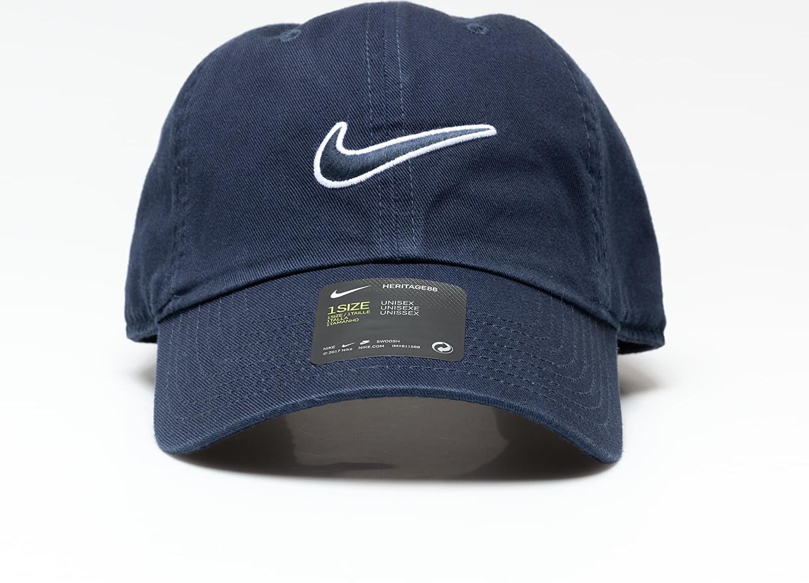 Nike H86 Essential Swoosh Cap Obsidian/ Obsidian - Ceny i opinie - Ceneo.pl