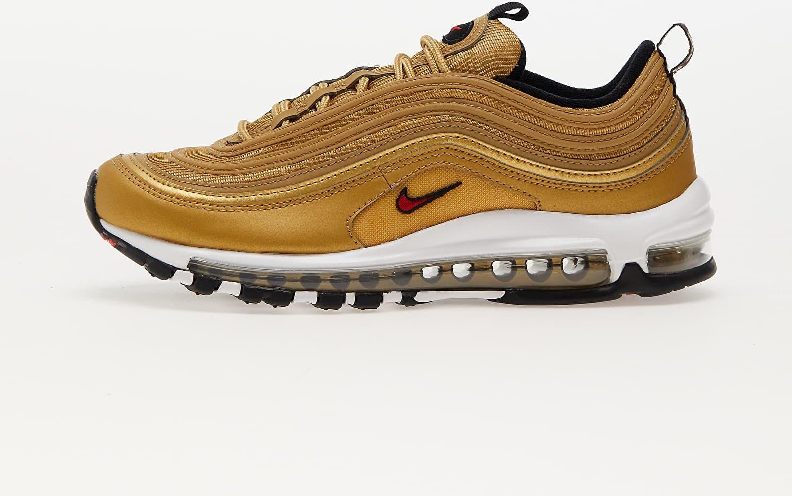 Nike Air Max 97 Og Metallic Gold/ Varsity Red-Black-White - Ceny i ...