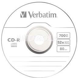 Nośnik danych Płyta CD dysk CD-R 700MB Verbatim EP 1szt - Opinie i ceny ...