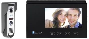 Domofon Wideo-domofon panel dotykowy 7 kolorowy Cabletech - Opinie i ...