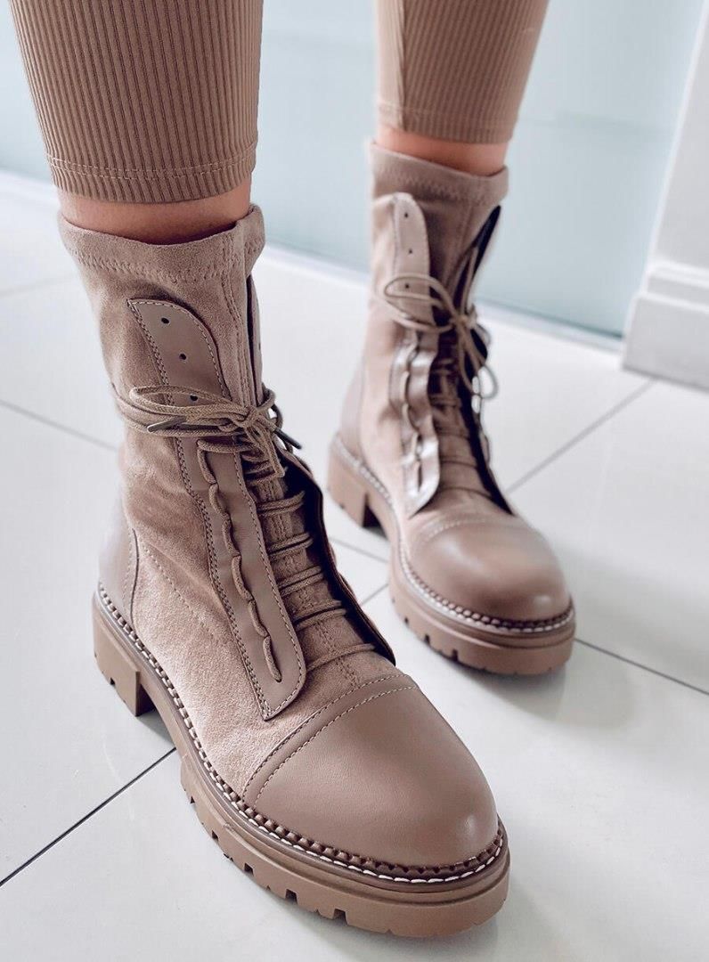 Botki Damskie Workery Cyrus Khaki 39 - Ceny i opinie - Ceneo.pl