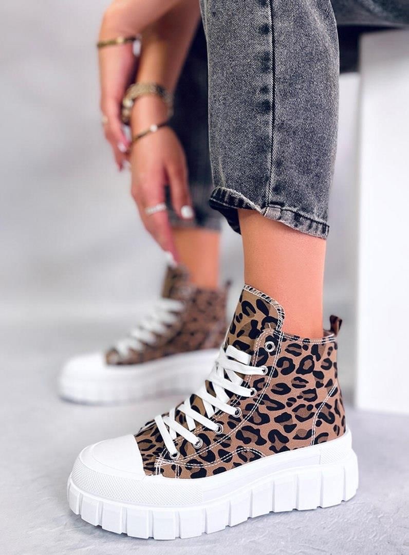 Trampki Wysokie Panterka Tiger Leopard 40 - Ceny i opinie - Ceneo.pl