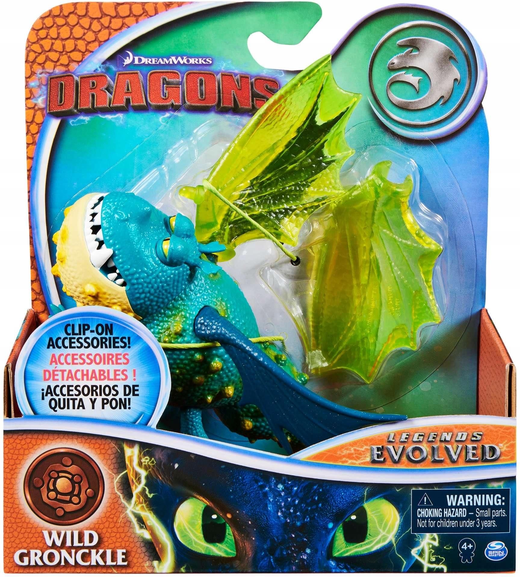 Spin Master Dragons Smoki Figurka Smok Gronkiel Akcesoria - Ceny i ...