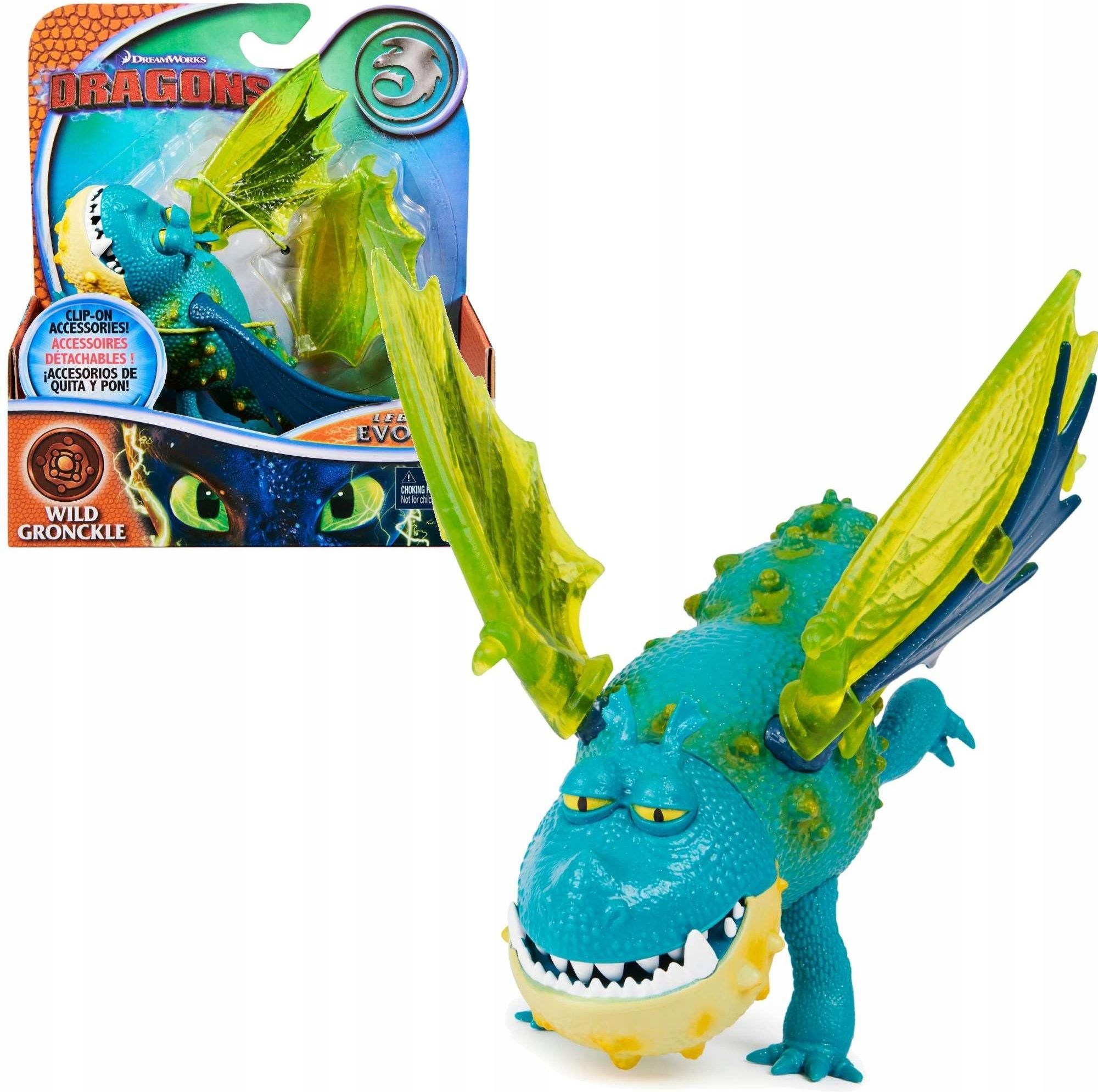Spin Master Dragons Smoki Figurka Smok Gronkiel Akcesoria - Ceny i ...