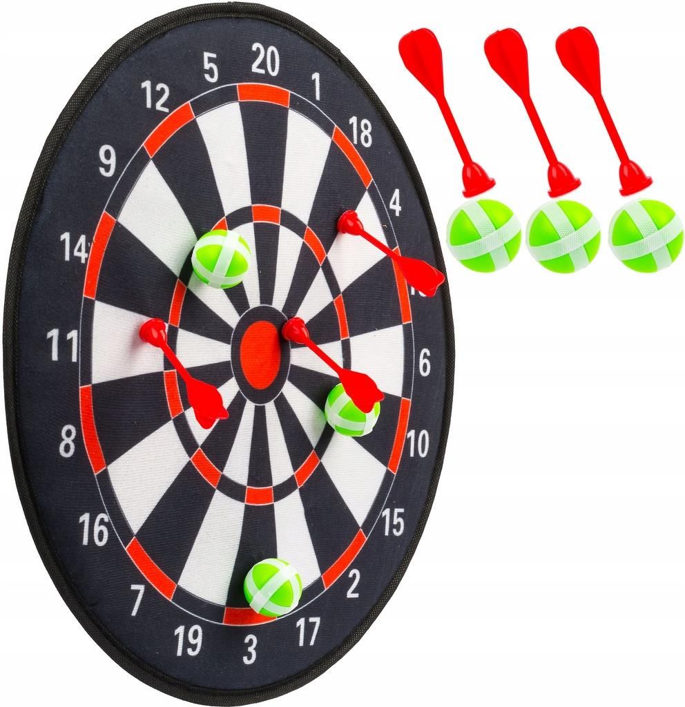 Norimpex Duży Dart Gra Zręcznościowa W Rzutki Na Rzepy 42CM - Ceny i ...