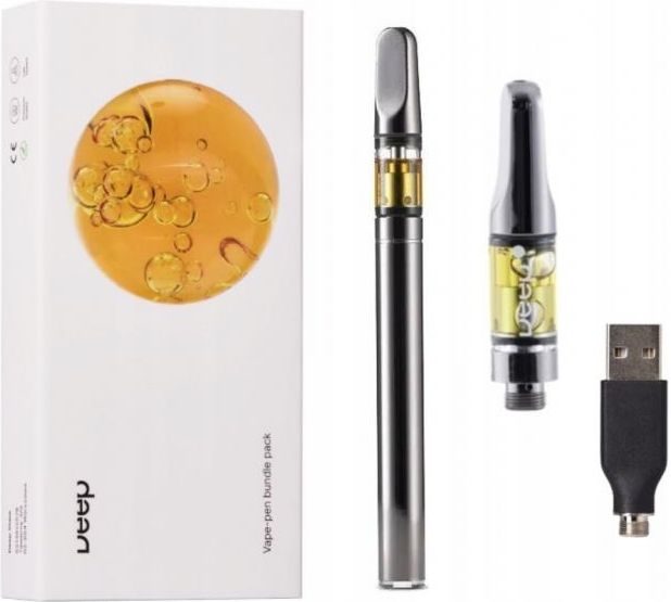 Deep Cbd Waporyzator Cbd Vape Pen Shadow Grey + Cartridge Lemon Haze ...