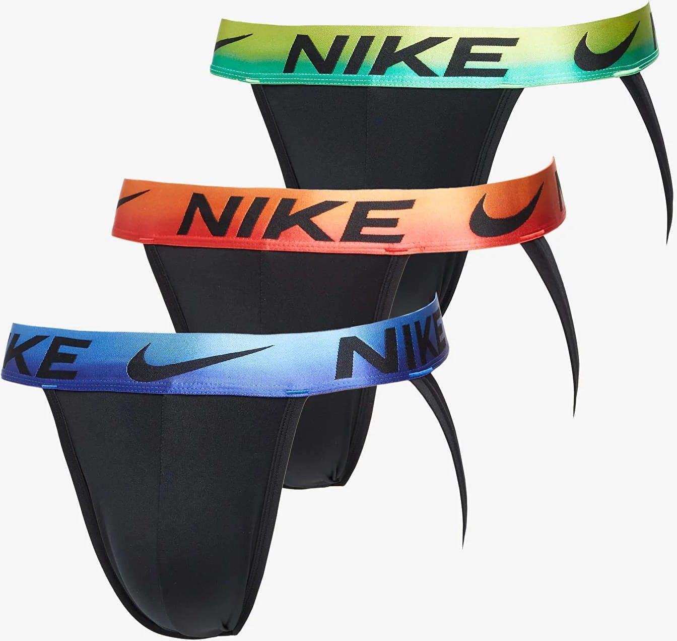 Nike Dri-FIT Essential Micro Jock Strap 3-Pack Black/ Gradient - Ceny i ...