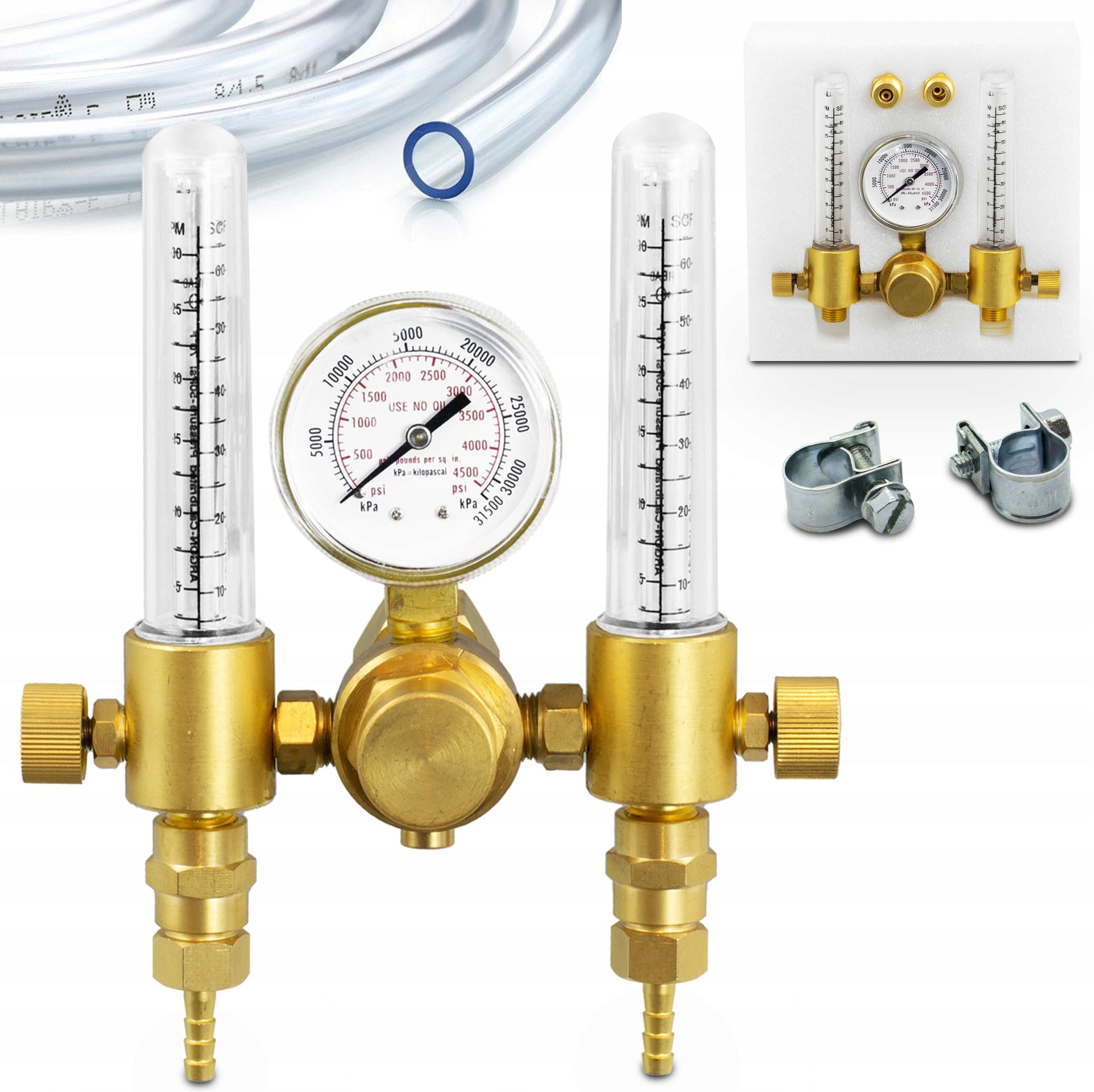 Magnum Reduktor Butlowy Tig Argon Co2 Dwa Rotametry Gold - Opinie i ceny na Ceneo.pl