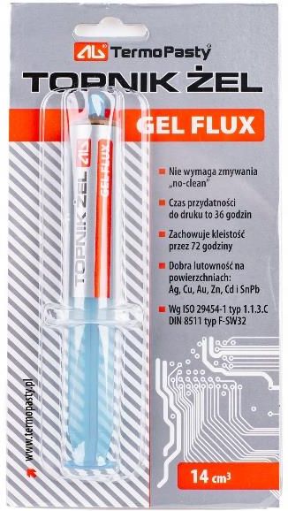 Ag Termopasty Ag722.2 Topnik Żel (Gel Flux) 14Cm3 [Strzykawka] AGT047 ...