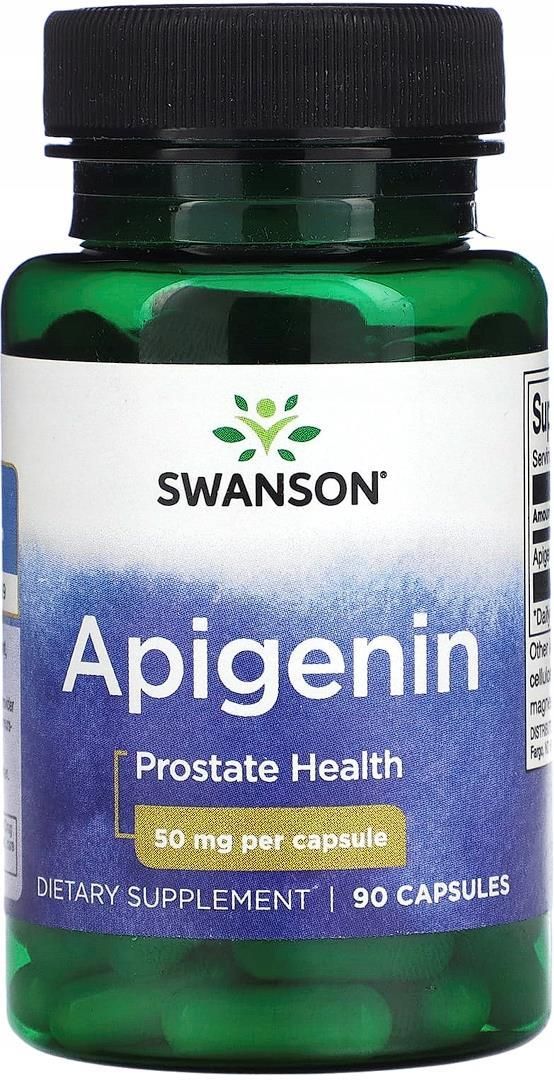 Preparat medycyny naturalnej Apigenin 50mg 90kaps, Swanson - Opinie i ...