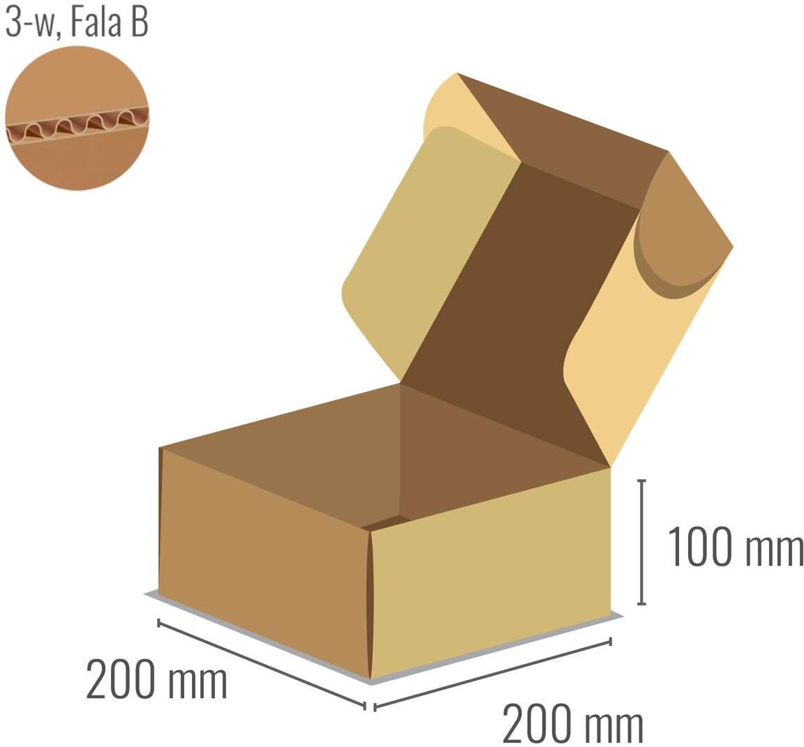 Cartonbox Pudełko Fasonowe 200X200X100 - Fefco 427 - Ceny i opinie ...