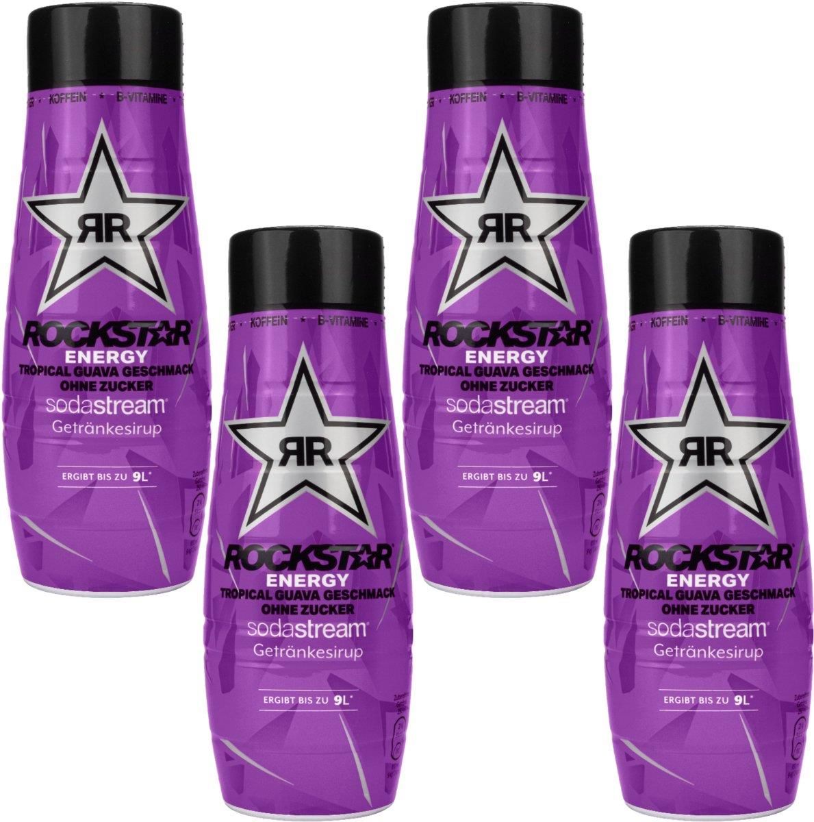 Sodastream Syrop Rockstar Tropical Guava Zero 4x440ml - Ceny i opinie ...