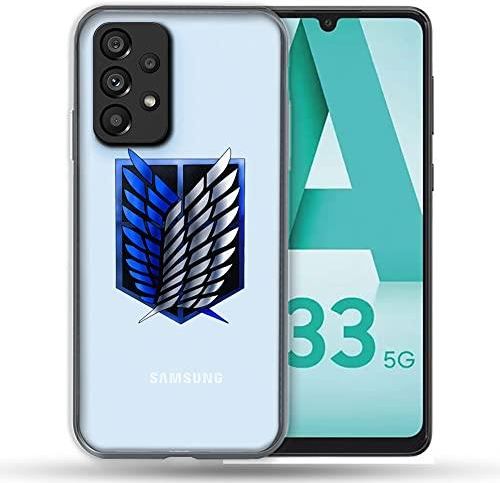 Cokitec Przezroczysta Obudowa Do Samsung Galaxy A33 5G Atak Titan Logo ...