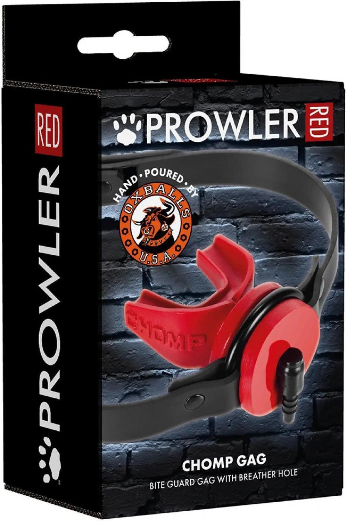 Prowler Red Chomp Gag By Oxballs Black / Red - Ceneo.pl