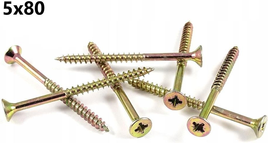 Marcop Wkręty Do Drewna Stożkowe Hartowane 5X80 - Opinie i ceny na Ceneo.pl