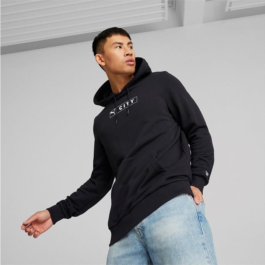 Bluza Puma Manchester City Ftb Legacy Hoodie 769479 09 : Rozmiar - L ...