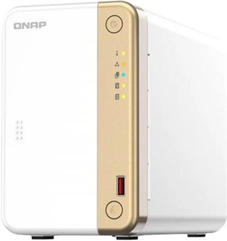Macierz dyskowa Qnap Ts-262 - Nas Server 16 Tb (TS2624G+2XST8000VN004 ...