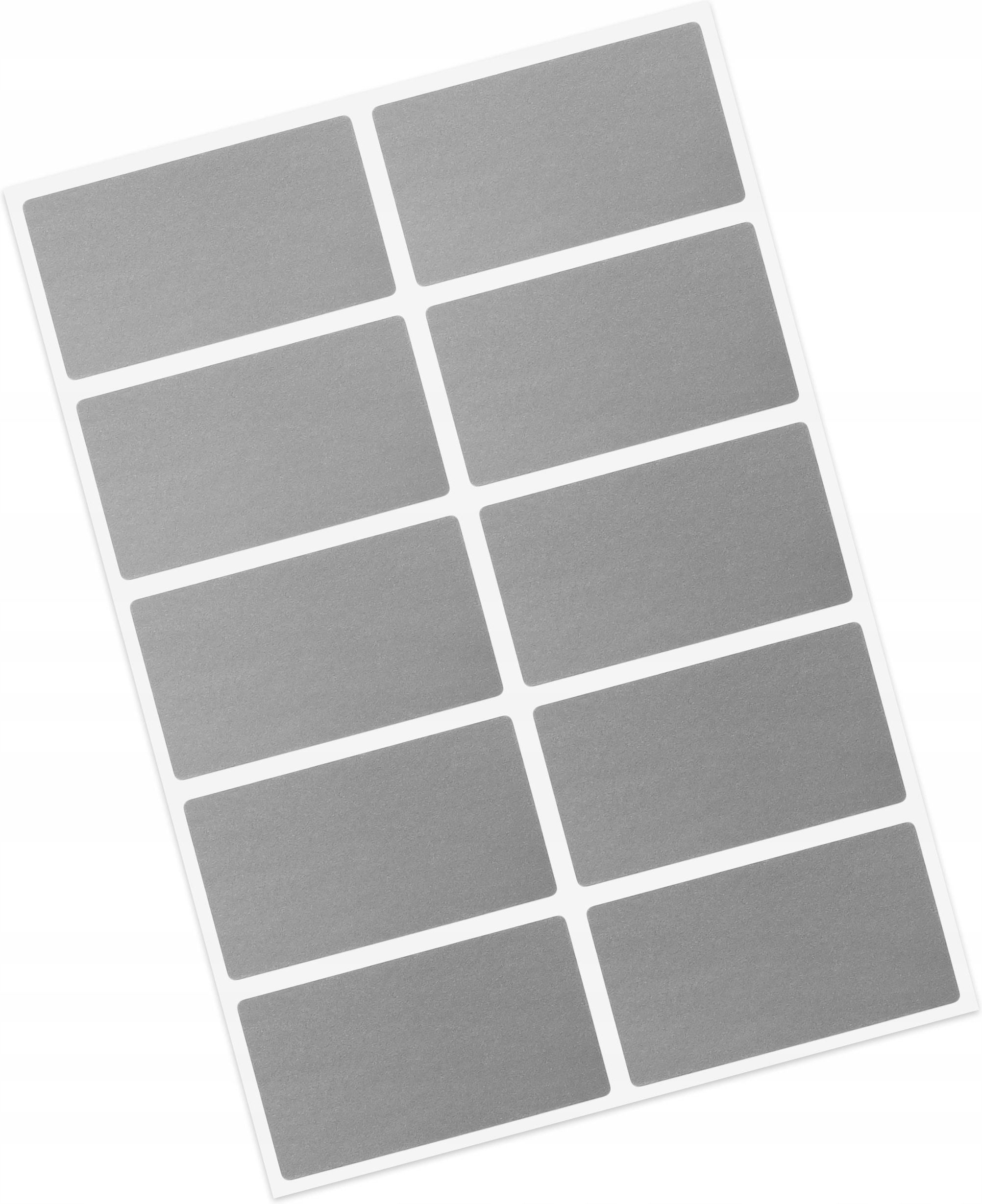 Bytecraft Naklejki Zdrapki Zdrapka Diy 42X23mm Srebrne X10 - Ceny i ...