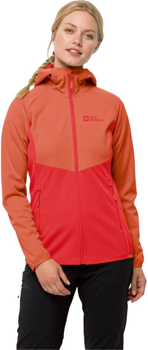 Jack Wolfskin Damska Kurtka Softshell Go Hike W Tango Orange - Ceny i ...