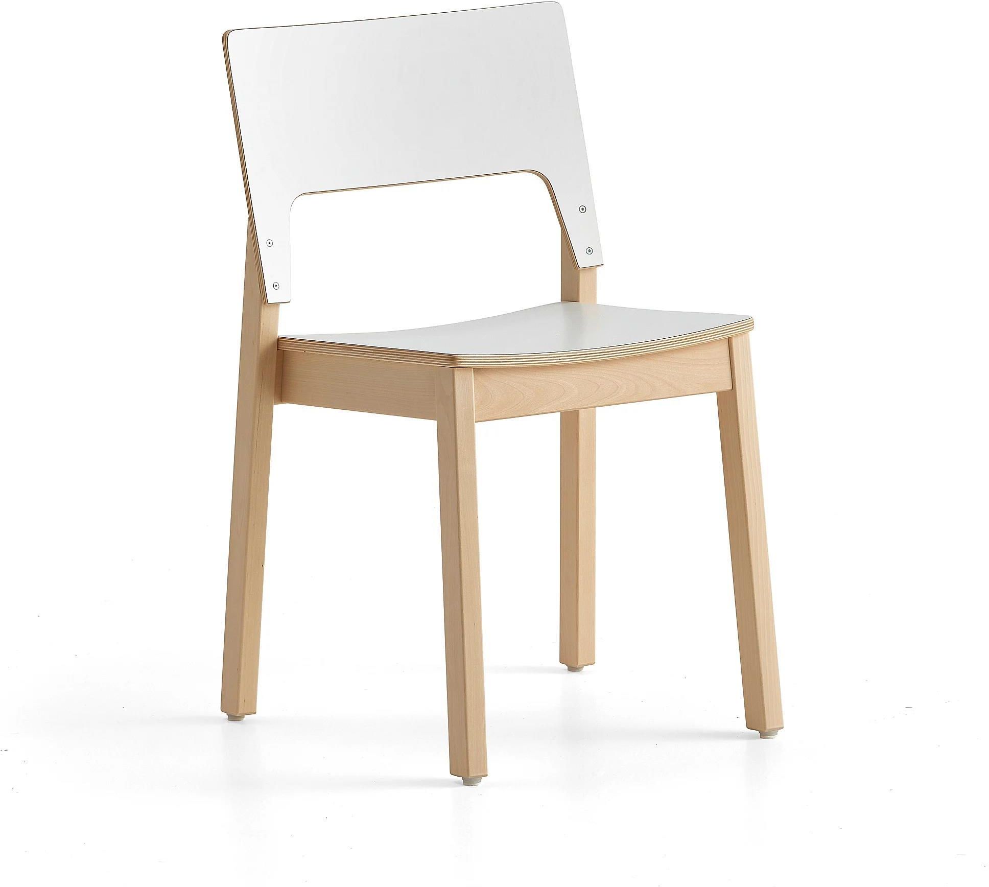 Aj Produkty Krzesło Love 450mm Laminat Biały - Ceny i opinie - Ceneo.pl