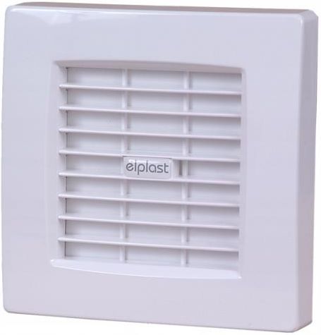 Wentylator łazienkowy Elplast Wentylator Automatyczna Żaluzja Fi100 Timer 100At Atol100At ...