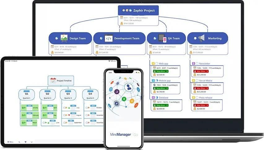 Program narzędziowy Mindjet Mindmanager Professional Licencja Rządowa ...