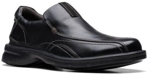 Buty Clarks Gessler Step kolor black leather 26171774 - Ceny i opinie ...