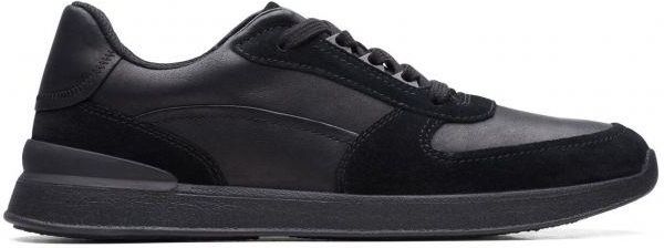 Buty Clarks Race Lite Move kolor black leather 26170559 - Ceny i opinie ...