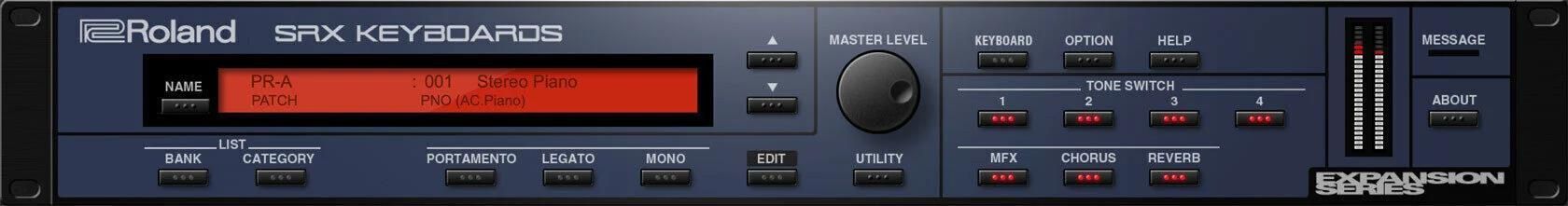 Program muzyczny Roland SRX KEYBOARDS Key (Produkt cyfrowy) (13591040 ...