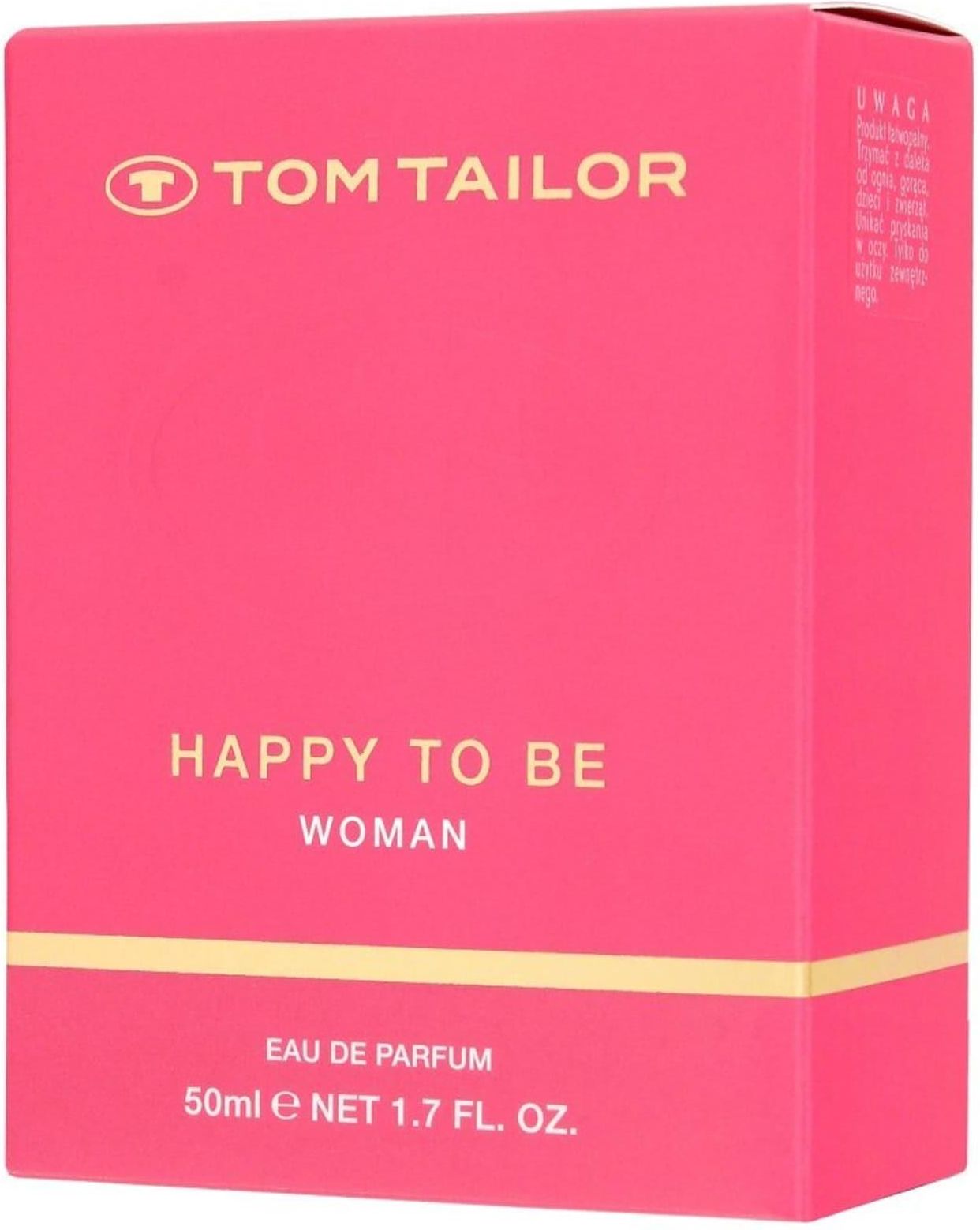 Tom Tailor Happy To Be Woman Woda Perfumowana 50 ml - Ceneo.pl