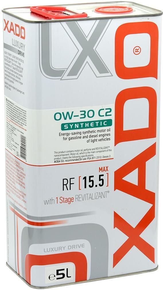 Xado Luxury Drive 0W30 C2 5l - opinie i ceny na Ceneo.pl