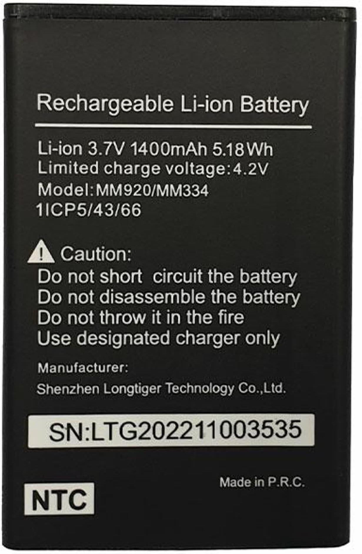 Bateria Maxcom Bateria Mm334/Mm920 Ntc 3 7V 1400Mah - Opinie i ceny na ...