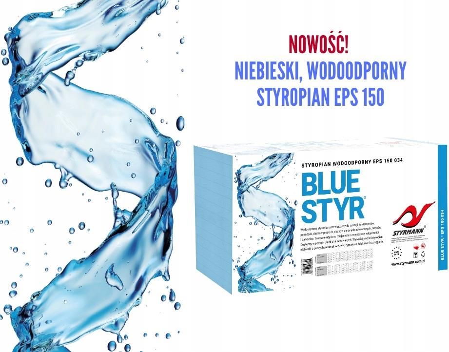 Styrmann Styropian Fundament Blue Eps150 1Cm 30M2 (BLUEEPS1501CM ...