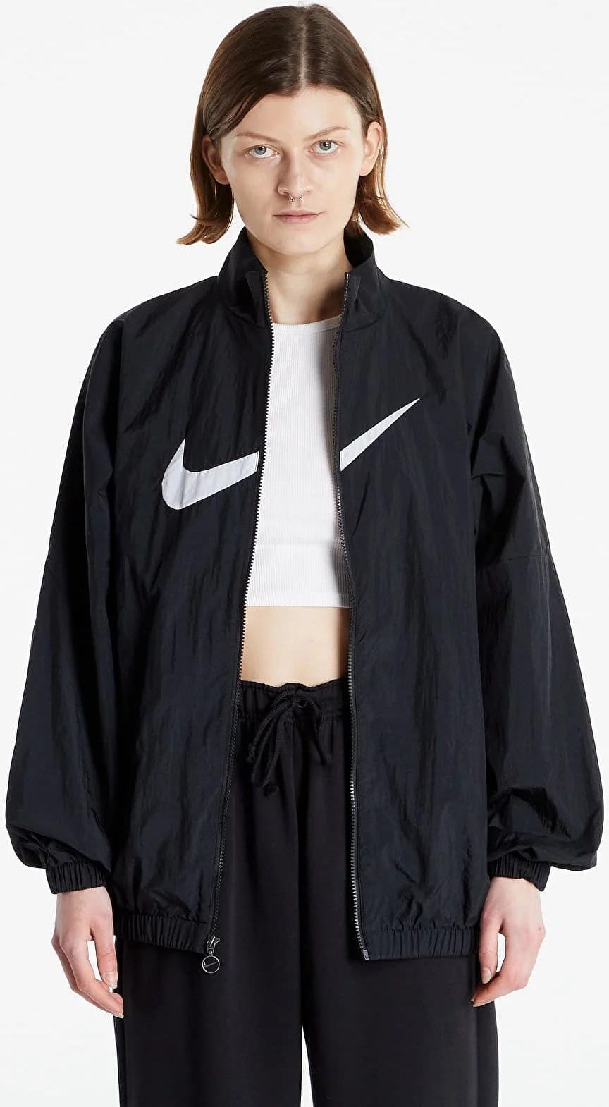 Nike NSW Essential Woven Jacket Hbr Black/ White - Ceny i opinie - Ceneo.pl