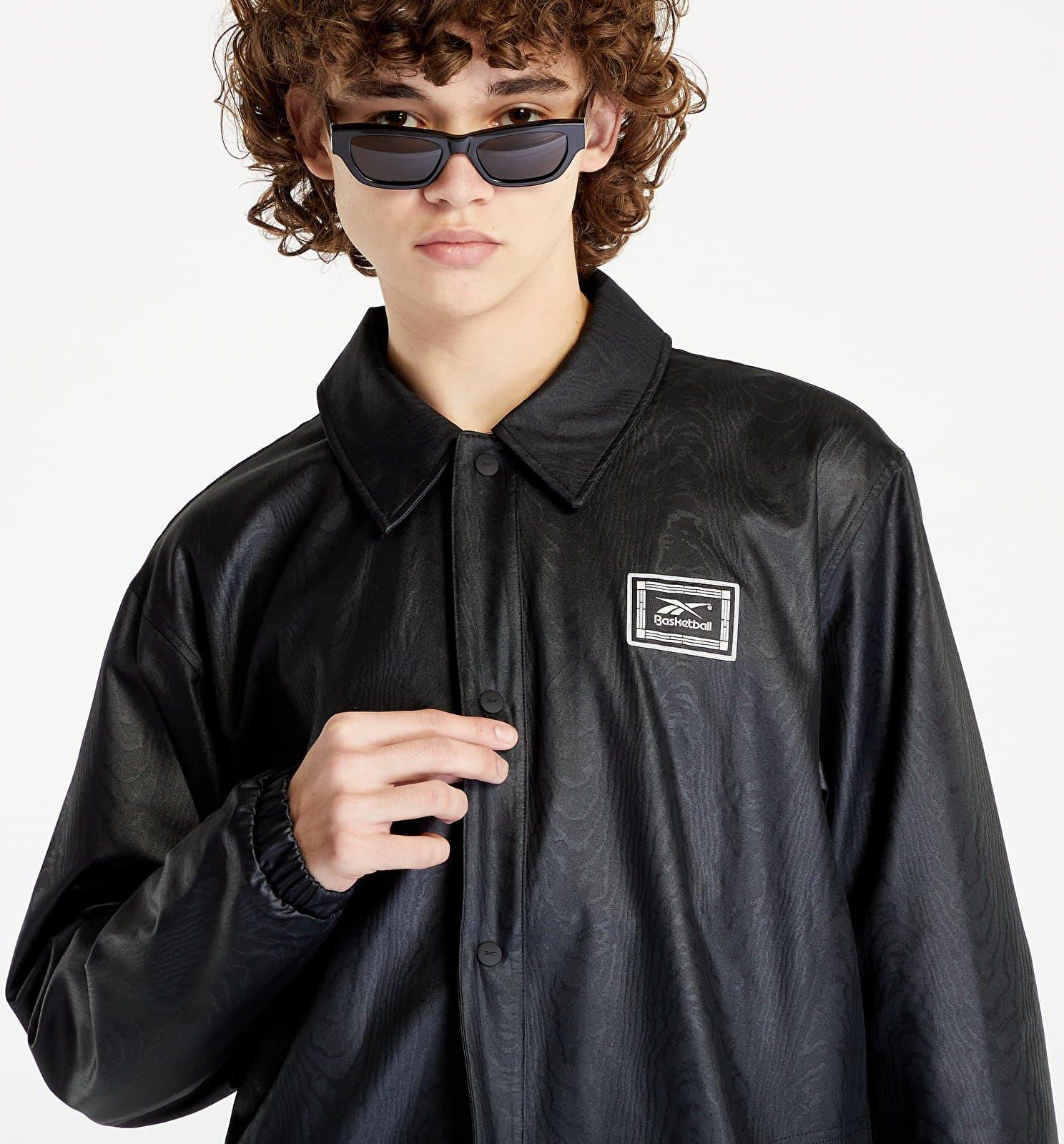 Reebok Basketball Coach Snap Jacket Black - Ceny i opinie - Ceneo.pl