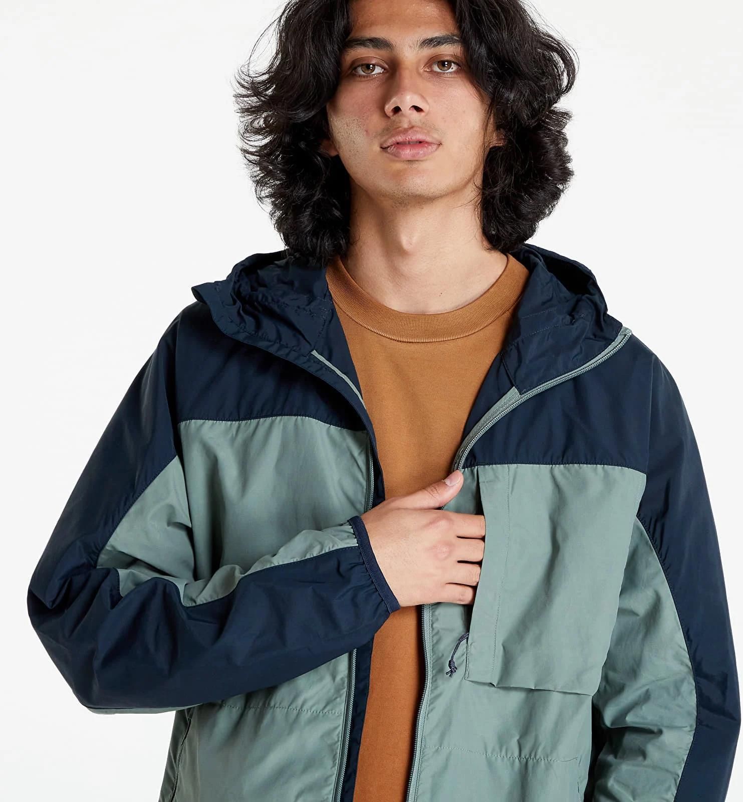 Fjällräven High Coast Wind Jacket Patina Green/ Navy - Ceny i opinie ...
