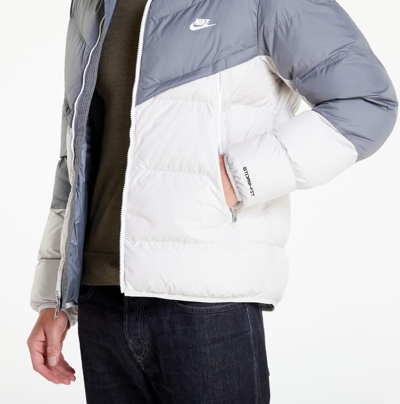 Nike Sportswear Storm-Fit Windrunner Primaloft Jacket White/ Grey ...