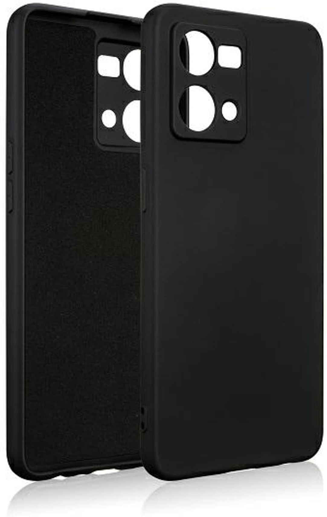 Beline Etui Silicone Oppo Reno 7 4G Czarny/Black - Etui na telefon ...