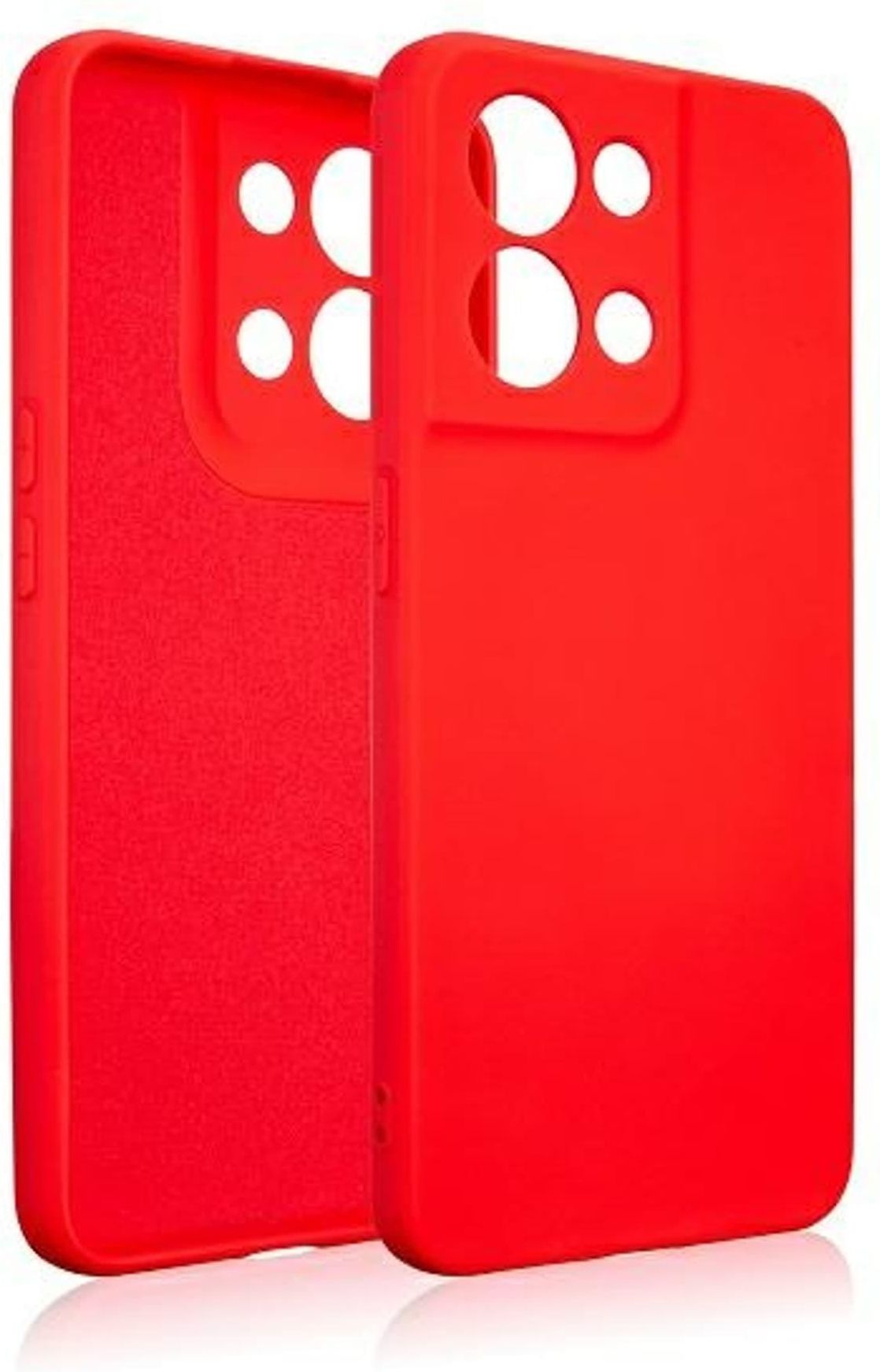Beline Etui Silicone Oppo Reno 8 5G Czerwony /Red - Etui na telefon ...