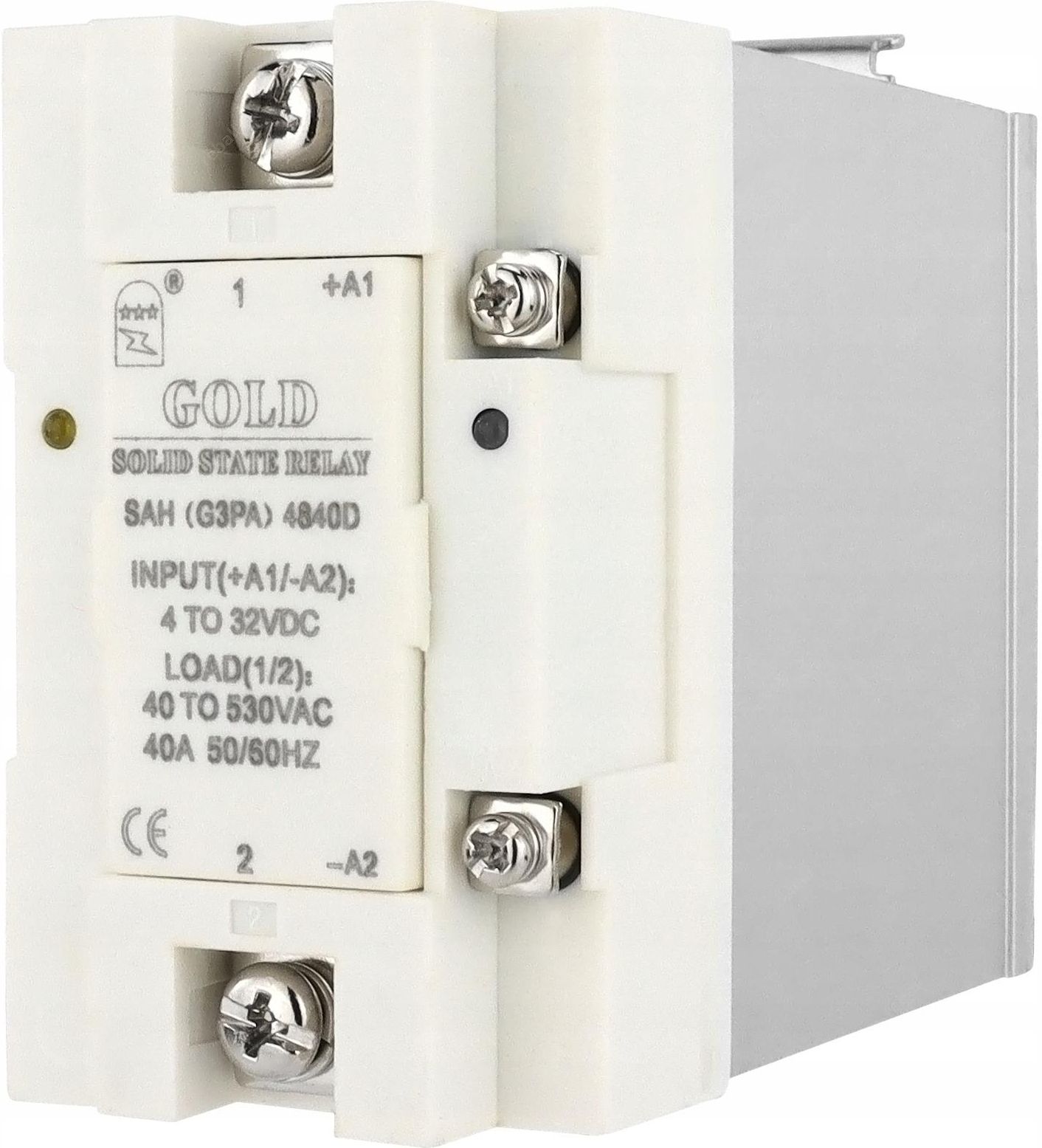 Reball Przekaźnik Półprzewodnikowy Gold Ssr 40A Dc-Ac Din - Opinie i ...