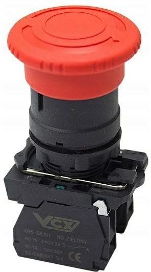 Vcx Przycisk Grzybkowy Czerwony - Opinie i ceny na Ceneo.pl