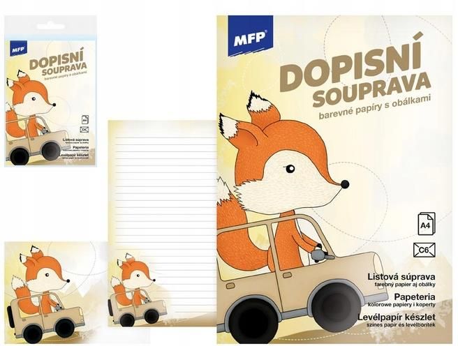 Mfp Papeteria Zestaw Listowy List Lis - Ceny i opinie - Ceneo.pl