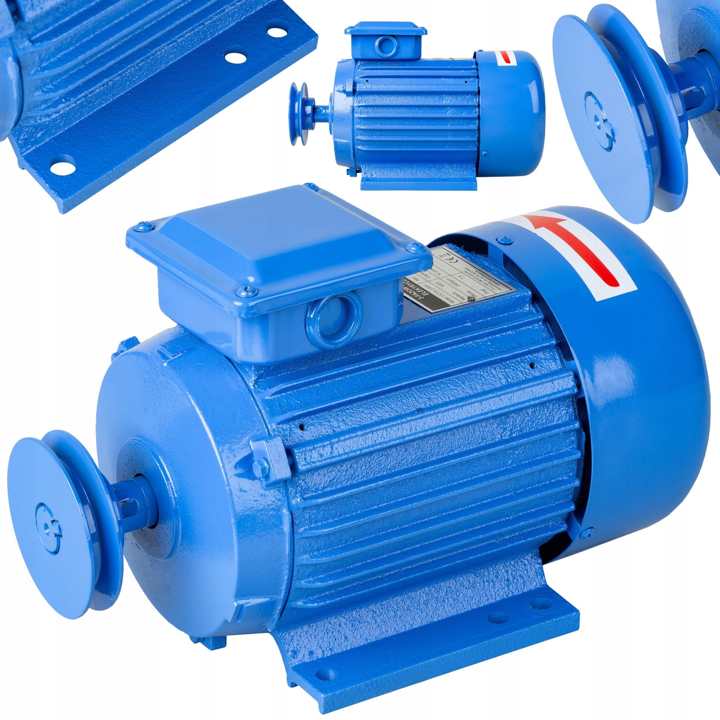 Eurocraft Silnik Elektryczny 3 Fazowy 3,8Kw 400V 2850Rpm - Opinie i ...