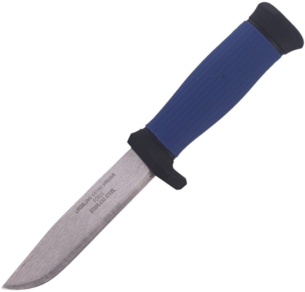 Lindbloms Knivar Nóż Craftman'S Knife Blue Rubber Stainless Steel 6000 ...