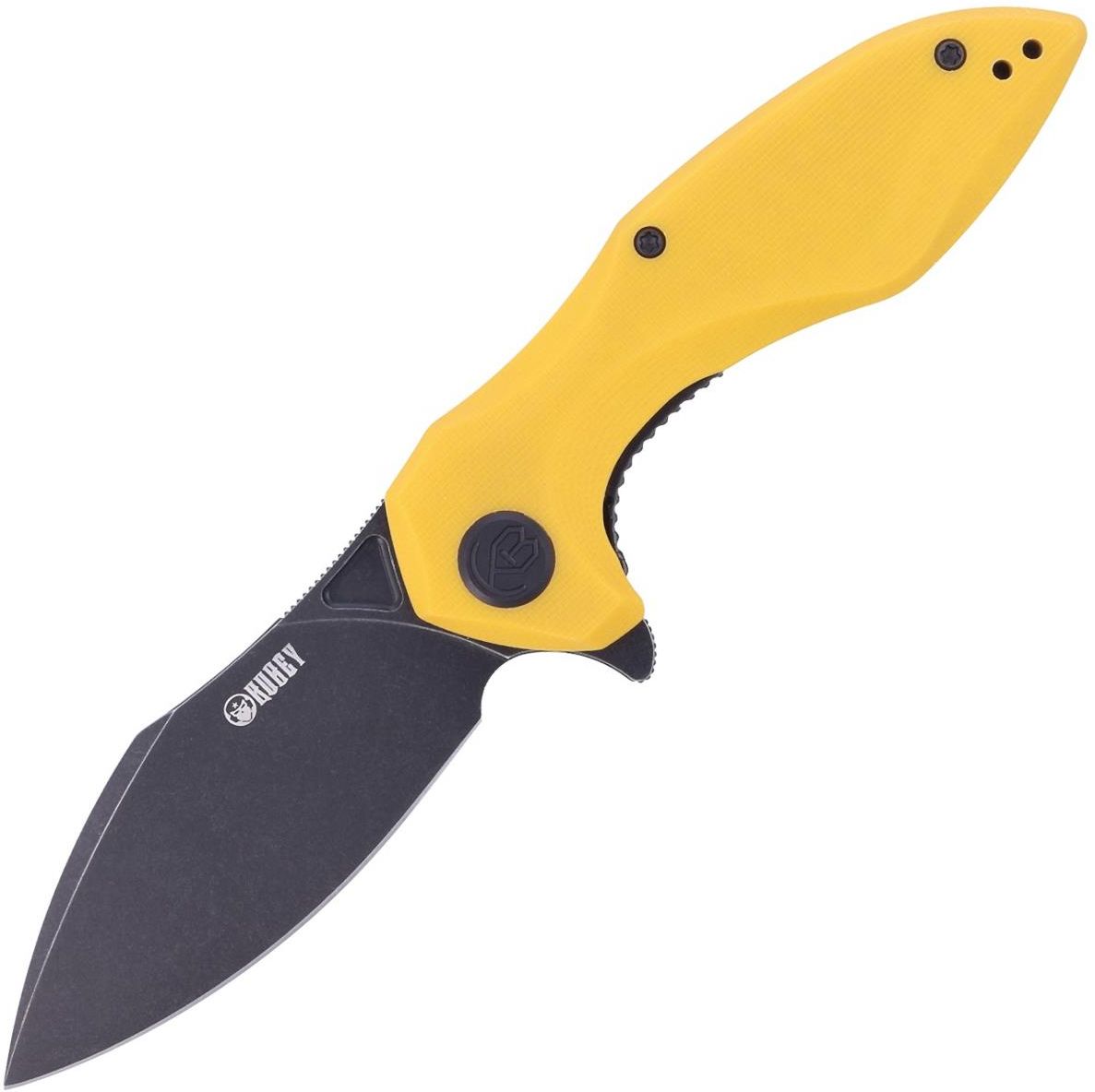 Kubey Knife Nóż Noble Yellow G10 Dark Stonewashed D2 Ku236D - Ceny i ...