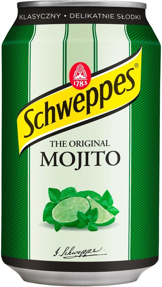 Schweppes Mojito Napój Gazowany 330ml - Ceny i opinie - Ceneo.pl