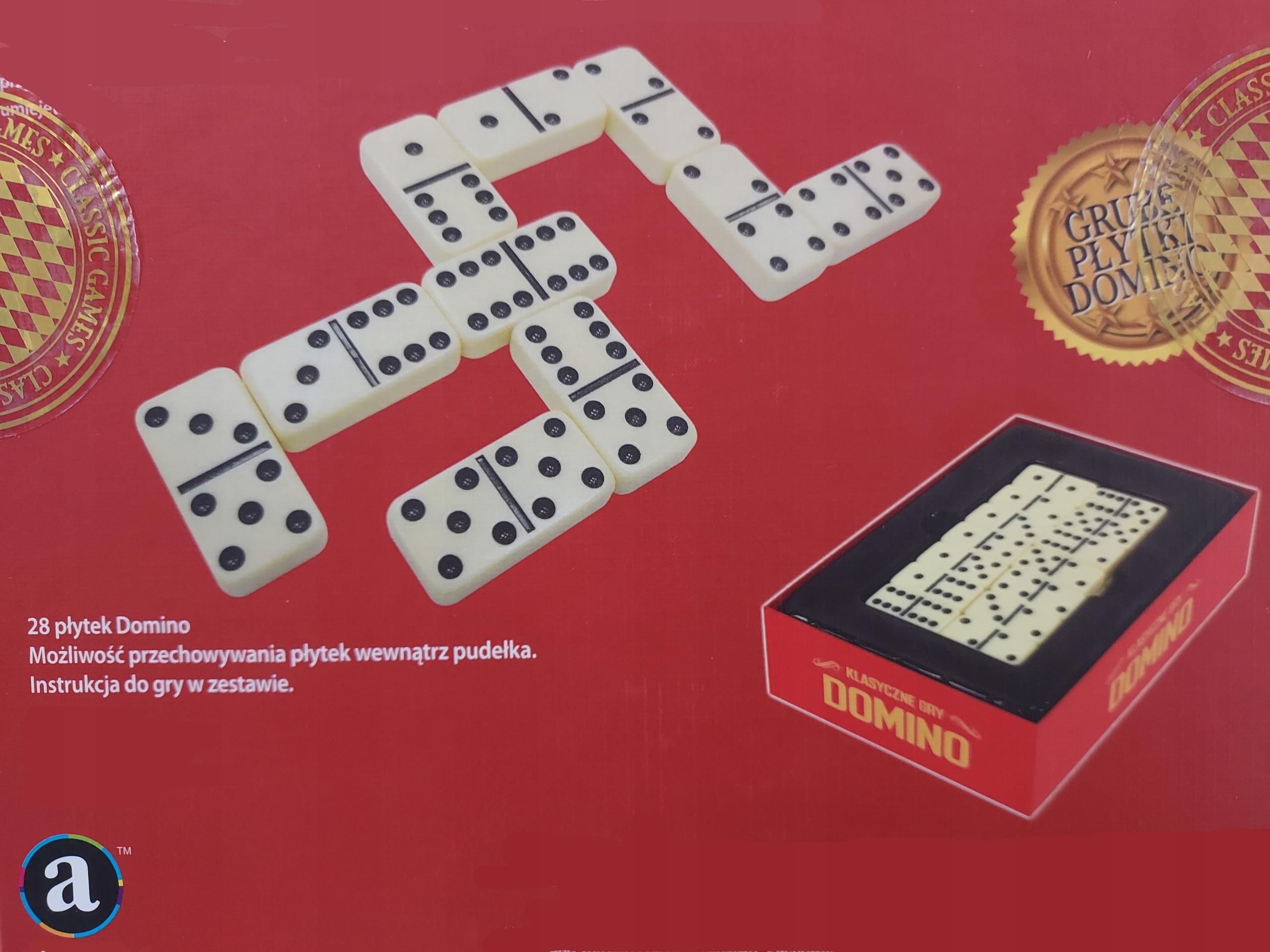 Ambassador Domino klasyczne ST005 - Gra planszowa. Ceny i opinie - Ceneo.pl