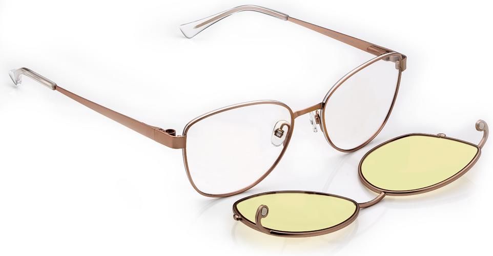 Hyperlight Eyewear Clips Metaliczny Brąz - Opinie i ceny na Ceneo.pl